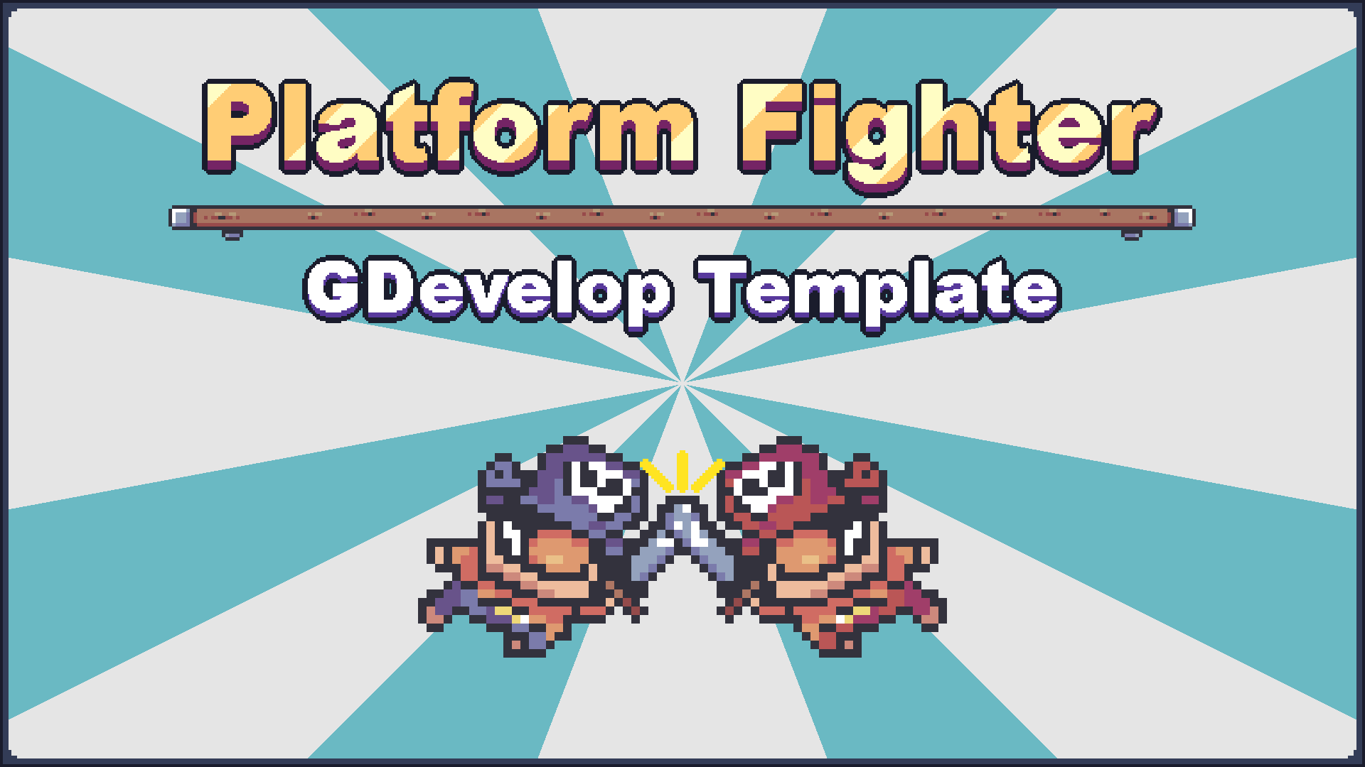 Platform Fighter - a premium game template for GDevelop. | GDevelop